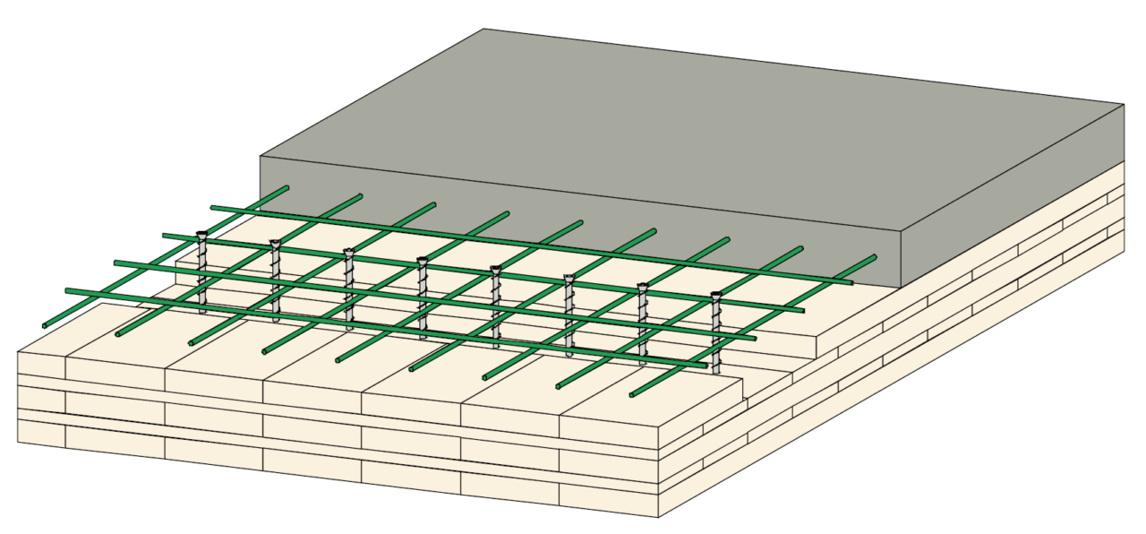 Holz-Beton-Verbunddecke | Deckensysteme | X-LAM | DERIX